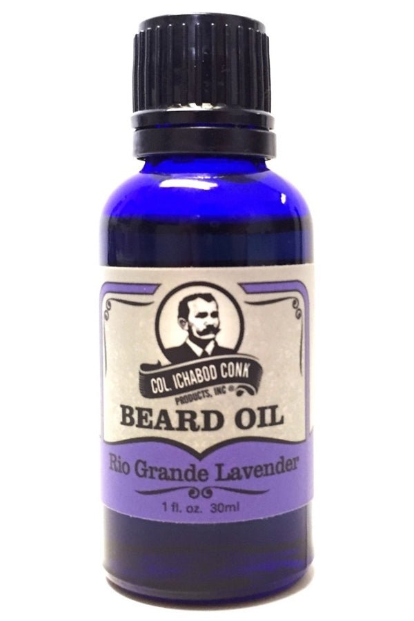 Colonel Ichabod Conk beard oil Rio Grande Lavender - Mustache and beard ...