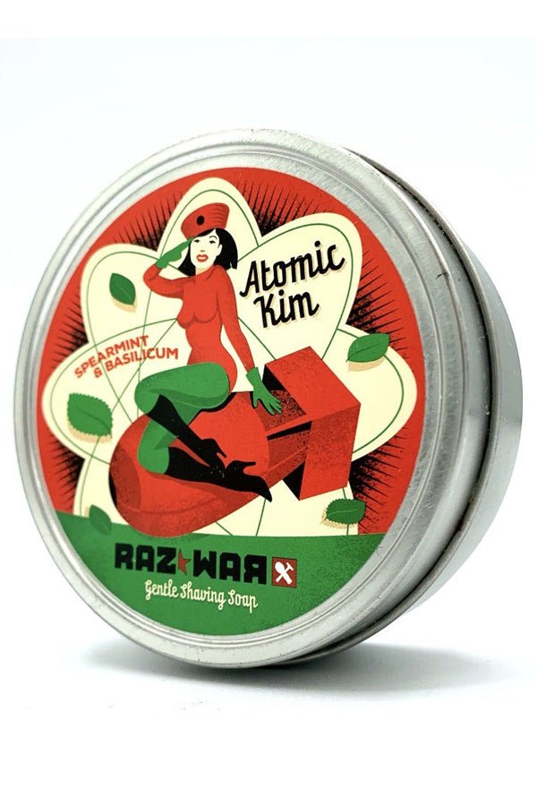 RazWar artisanal shaving soap Atomic Kim - Shaving soap - Manandshaving.nl