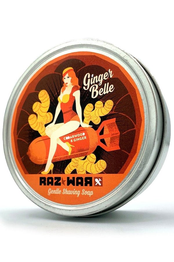 Raz*War artisanal shaving soap Ginger Belle - Shaving soap ...
