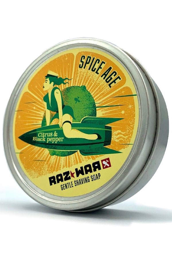 Raz*War artisanal shaving soap Spice Age - Shaving soap - Manandshaving.nl