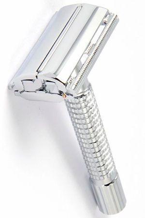 TIMOR double edge safety razor chrome 80mm handle - Safety razor or ...